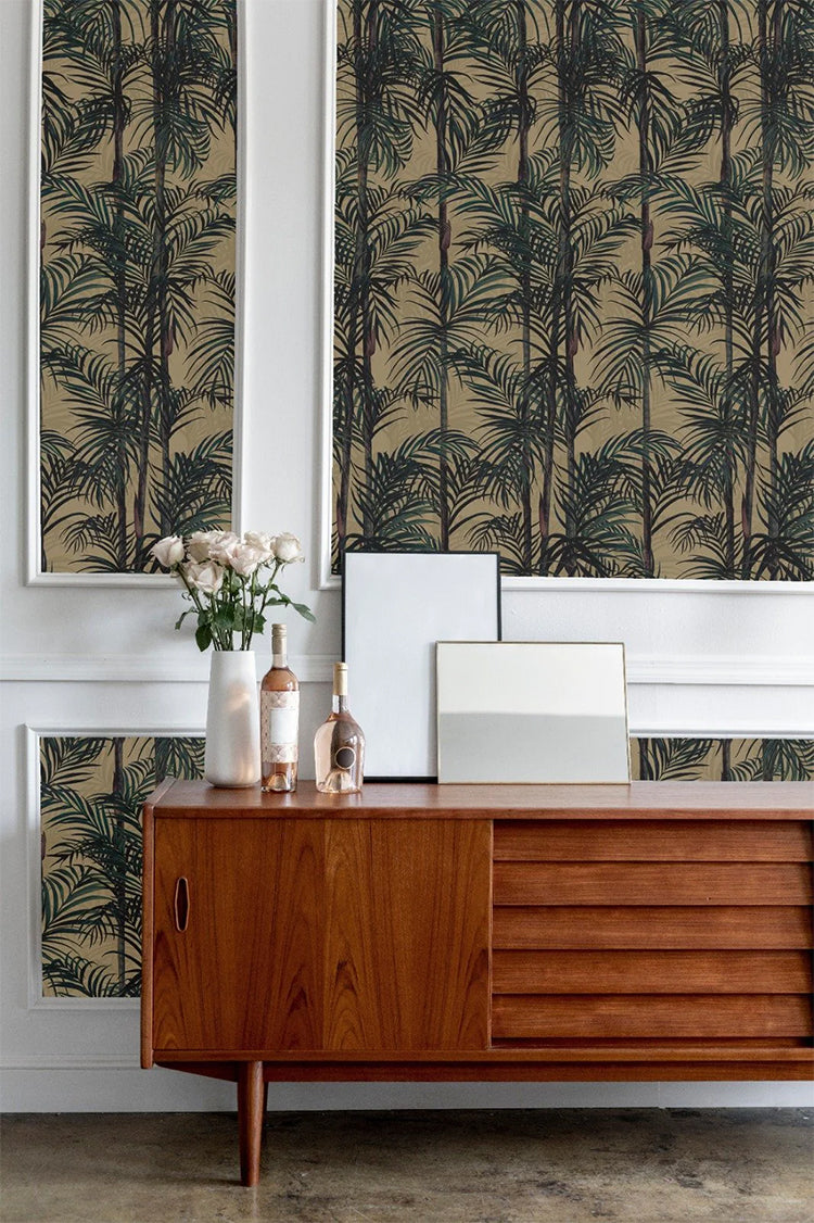 Dark Tropical Wallpaper Inspiration for Statement Walls | Hello Circus