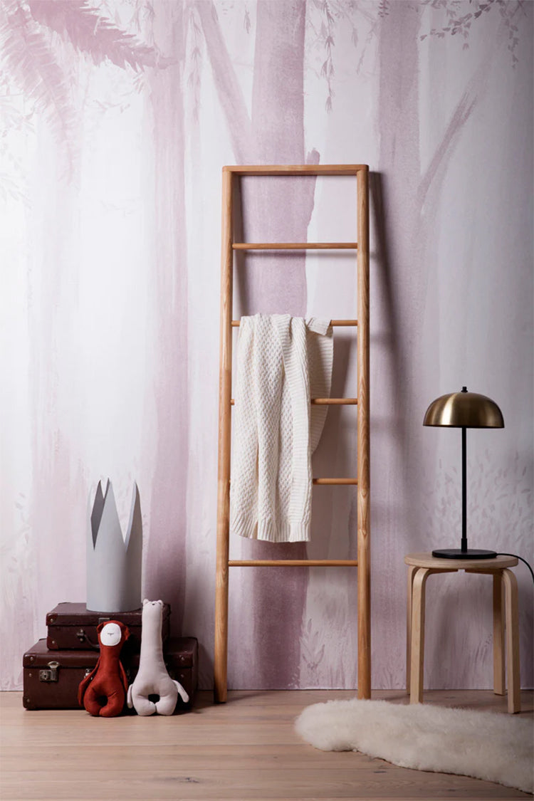 Secret Woodland, Pink Mural Wallpaper | Hello Circus
